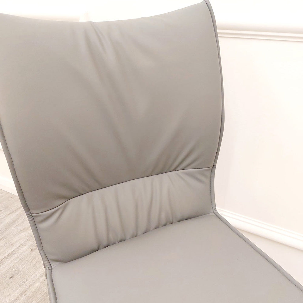 Dido Leather Dining Chair – Fairway Home